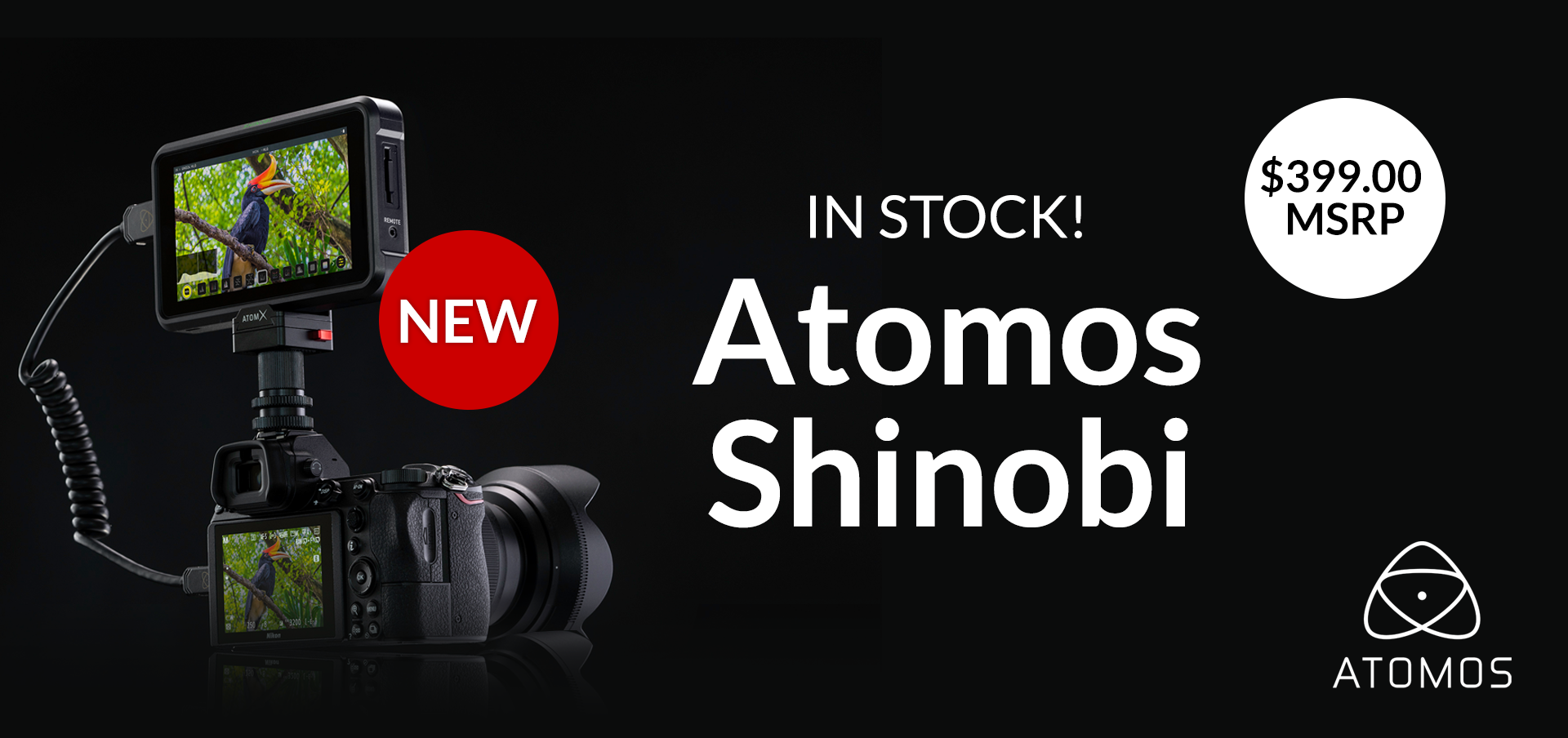 NEW PRODUCT! Atomos Announces Shinobi – BROADFIELD NEWS