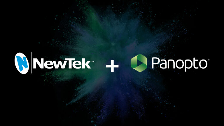 NewTek and Panopto form a technical partnership with CaptureCast ...