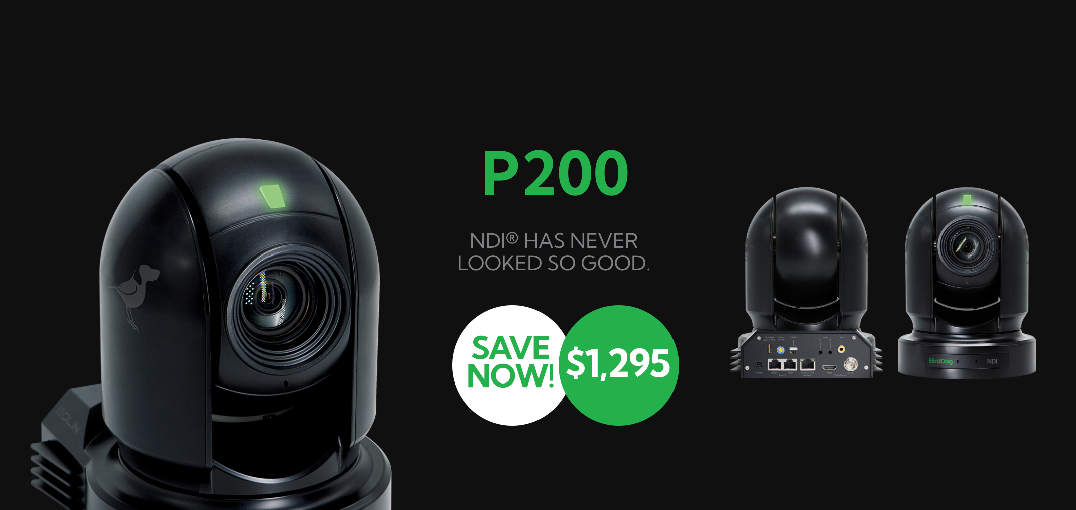 Save Now On BirdDog P200 PTZ Camera – BROADFIELD NEWS