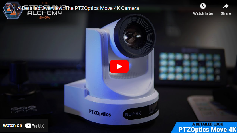 A Detailed Overview: The PTZOptics Move 4K Camera – BROADFIELD NEWS