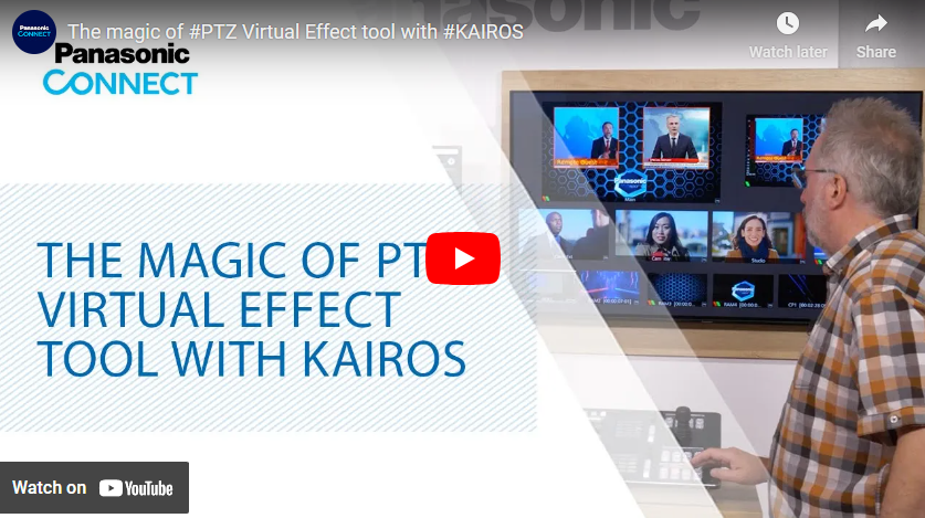 The Magic of PTZ Virtual Effect tool with KAIROS – BROADFIELD NEWS
