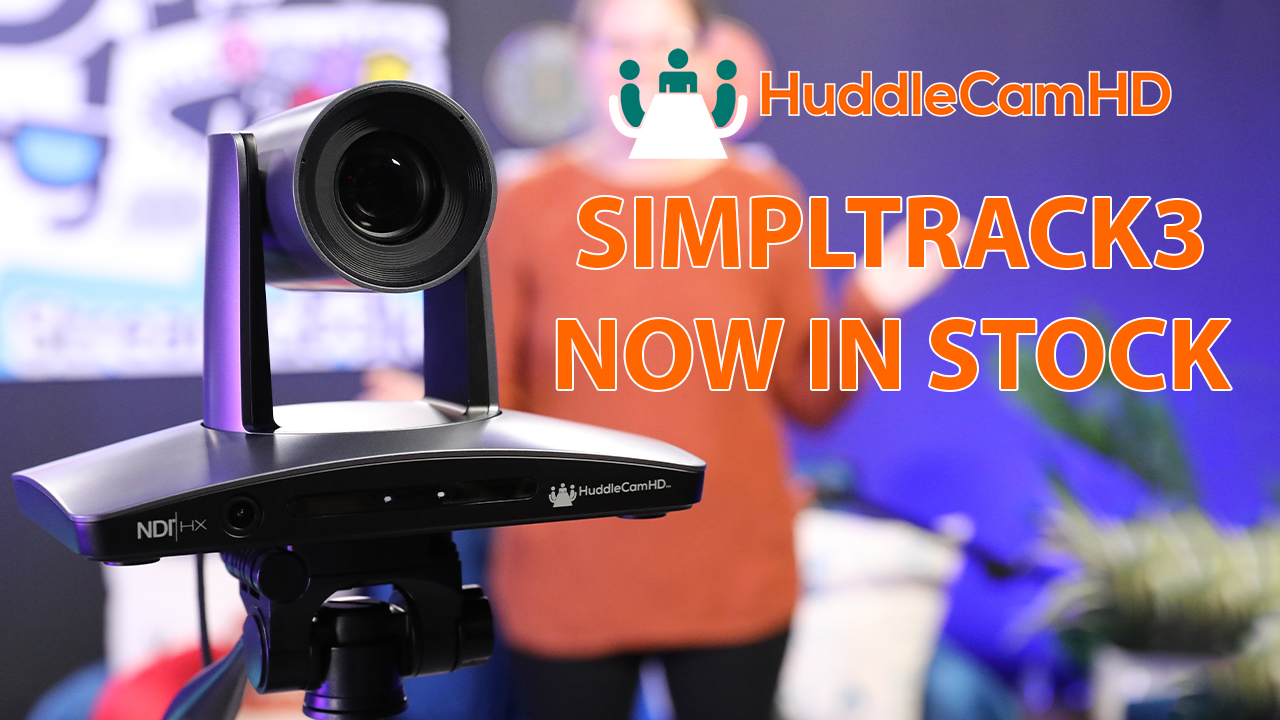 NEW PRODUCT ALERT: HuddleCamHD SimplTrack 3 – BROADFIELD NEWS