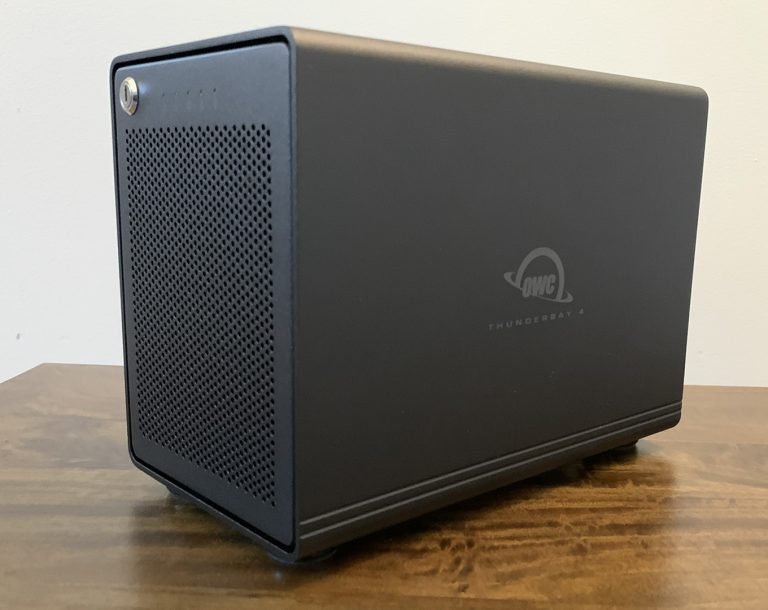 Review: OWC Thunderbay 4 — 4-drive HDD RAID – BROADFIELD NEWS