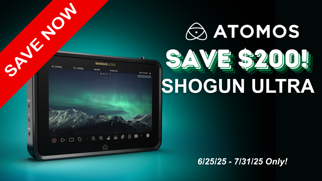 NEW PROMO ALERT: Atomos Shogun Ultra – BROADFIELD NEWS