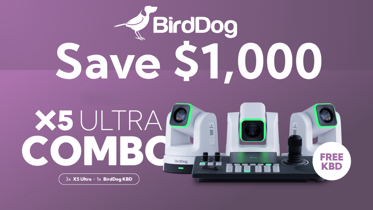 NEW PROMO ALERT: BirdDog X5 Combo – BROADFIELD NEWS