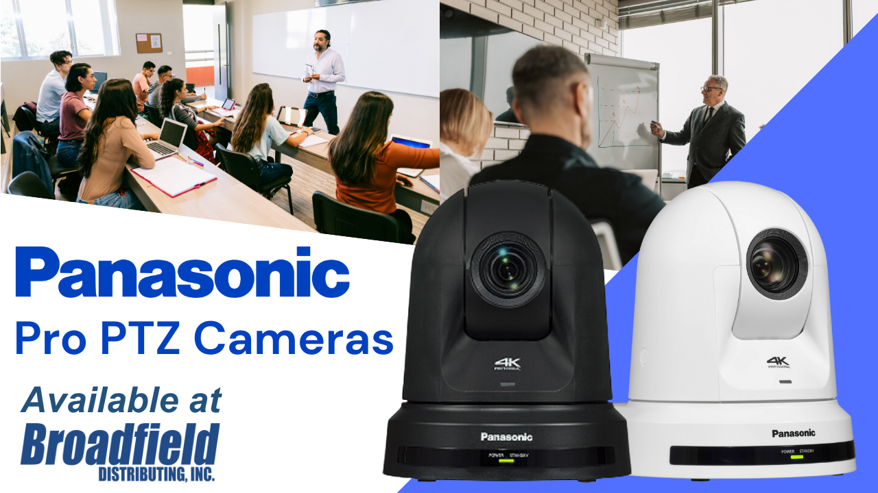 Panasonic Pro PTZ Cameras at Broadfield – BROADFIELD NEWS