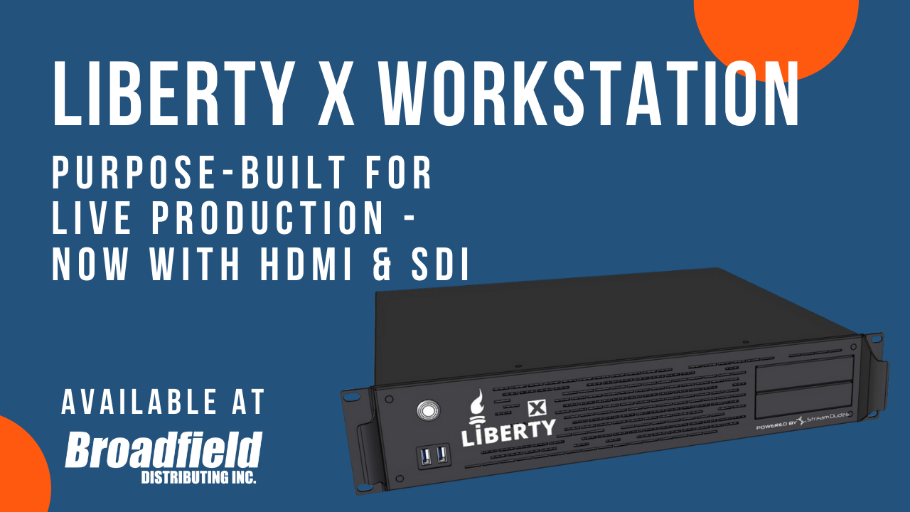 Liberty X Workstations with AJA KONA I/O Cards – BROADFIELD NEWS